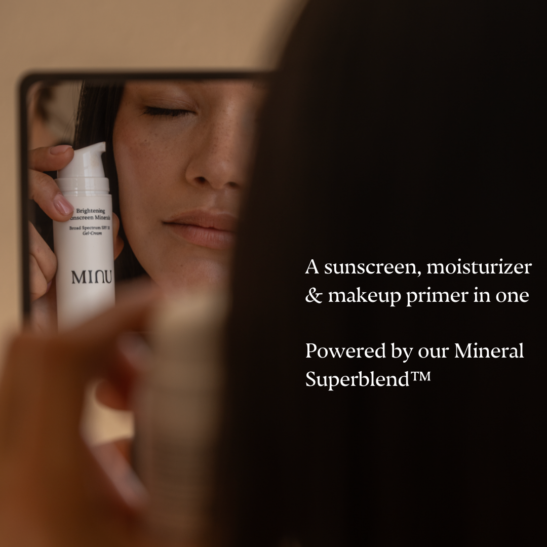 Brightening Sunscreen Minerals – Minu