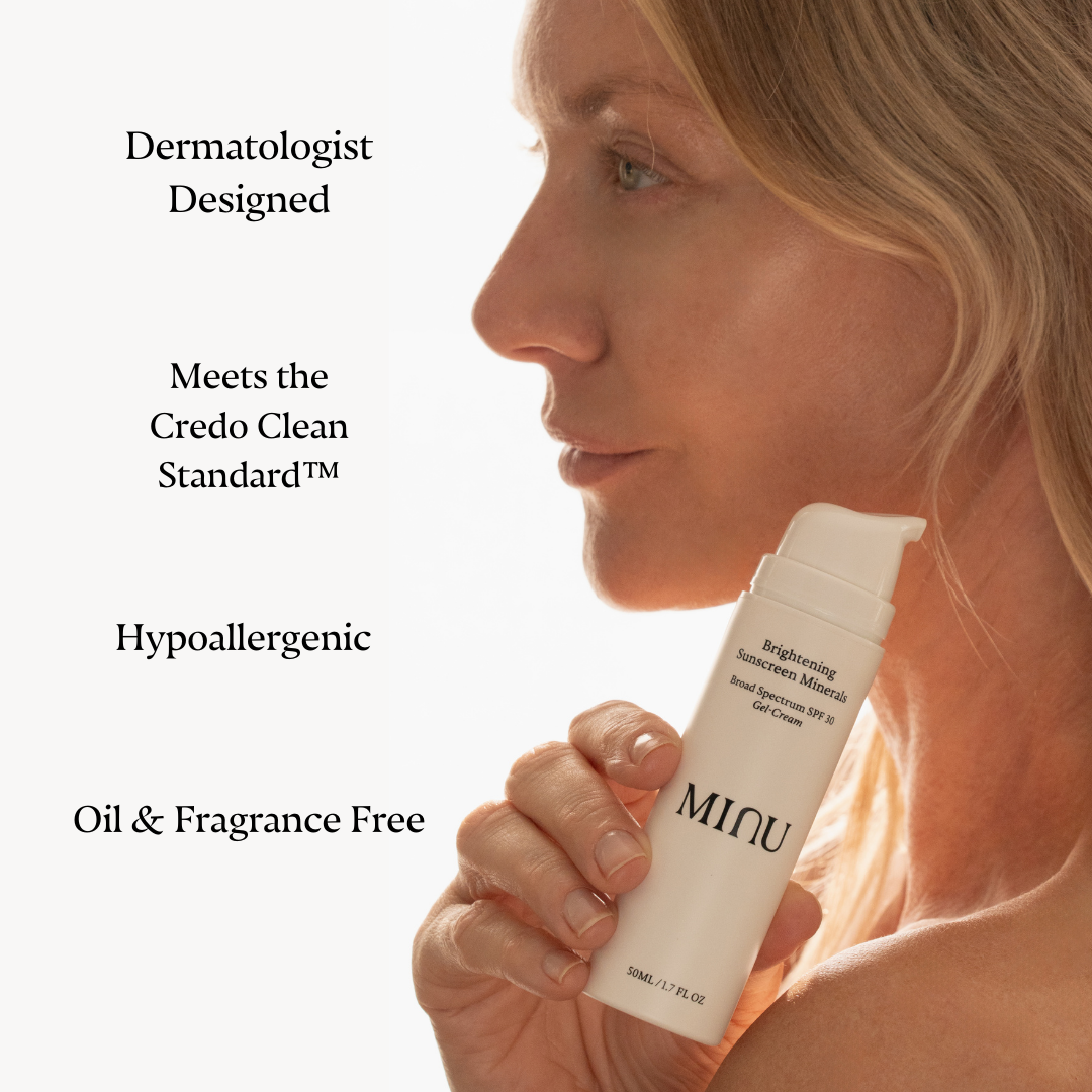 Brightening Sunscreen Minerals – Minu