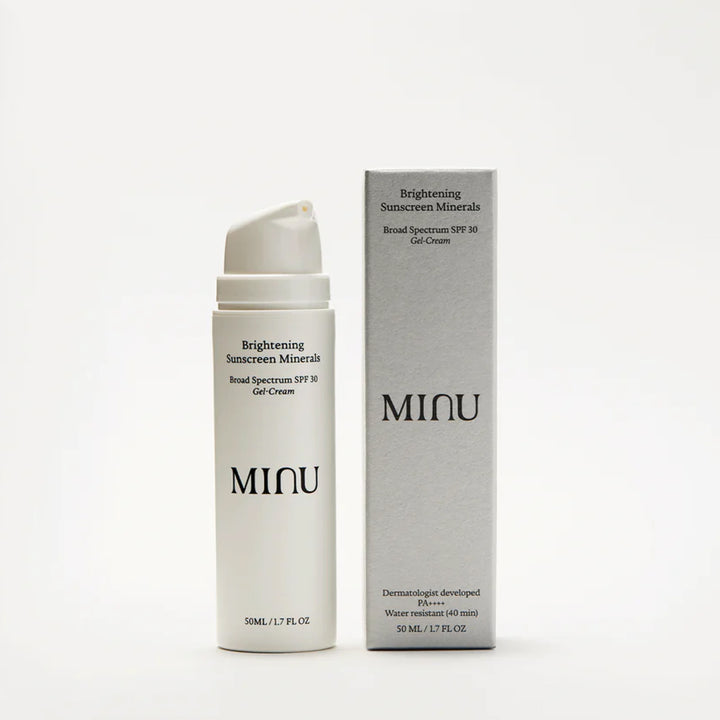 Brightening Sunscreen Minerals – Minu